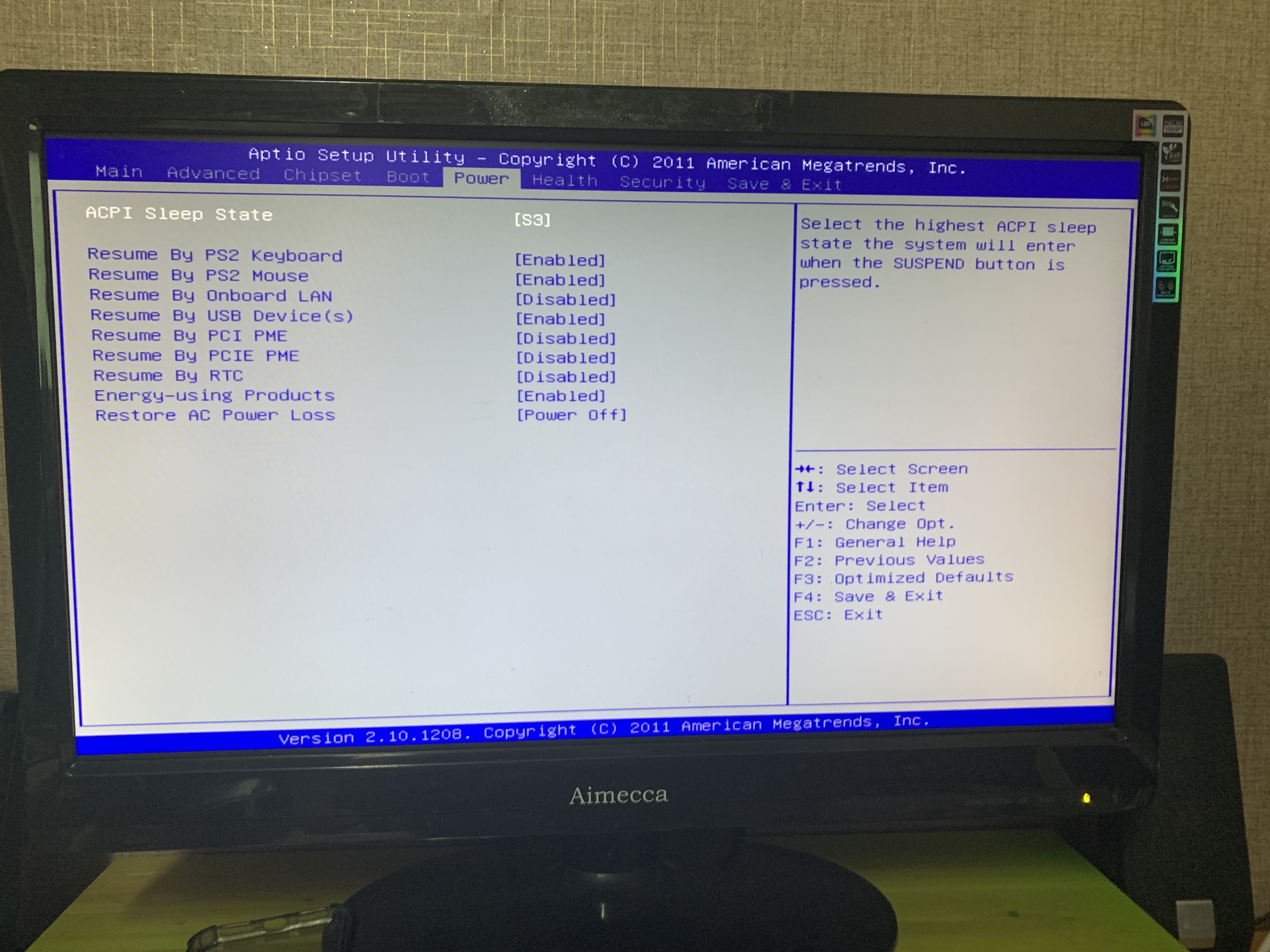 aptio setup utility : 네이버 지식iN