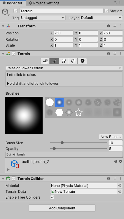 유니티 터레인 텍스쳐 (Unity terrain texture) : 지식iN