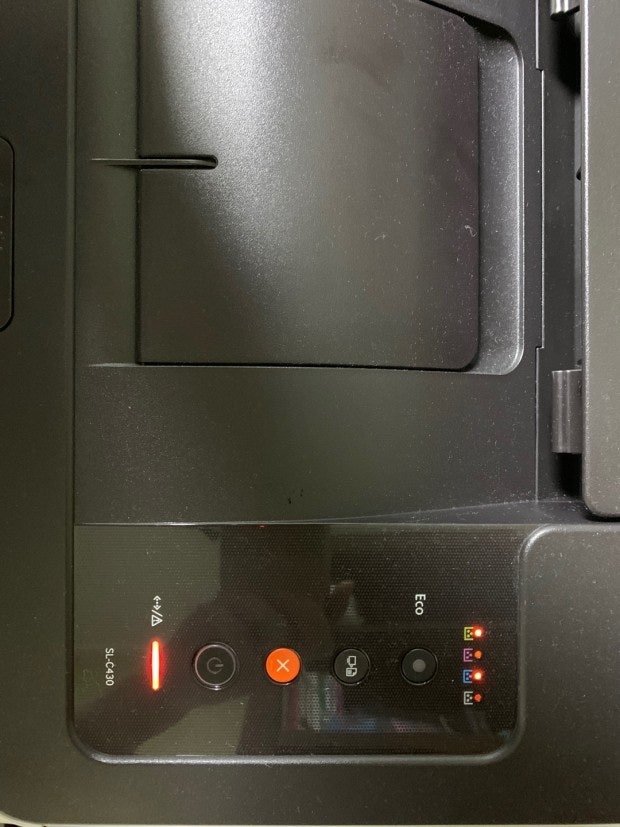 삼성 레이저 프린터 SL-C430 토너 교체 후에도 빨간 불이 들어오고 프린트가 안돼요 ㅠㅠ도와주세요 : 지식iN