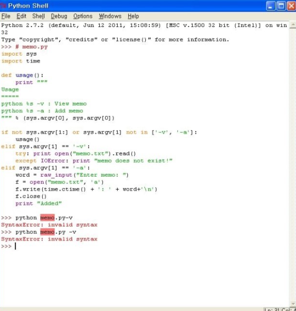python shell은 어떻게 여는 건가요..?? : 지식iN