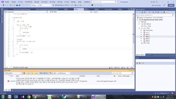 visual studio 2019 에러 : MSBuild 오류 MSB8020, : 지식iN