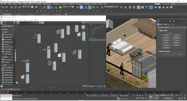 3d max v-ray. merge 후에속도가 너무 느려요 : 지식iN