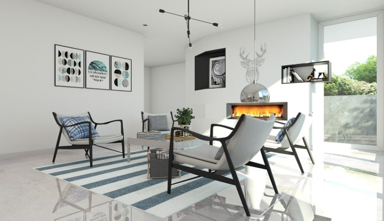 스케치업 랜더링 질문입니다. - 3D warehouse 에서 가구를 가져와서 가구만 랜더링...