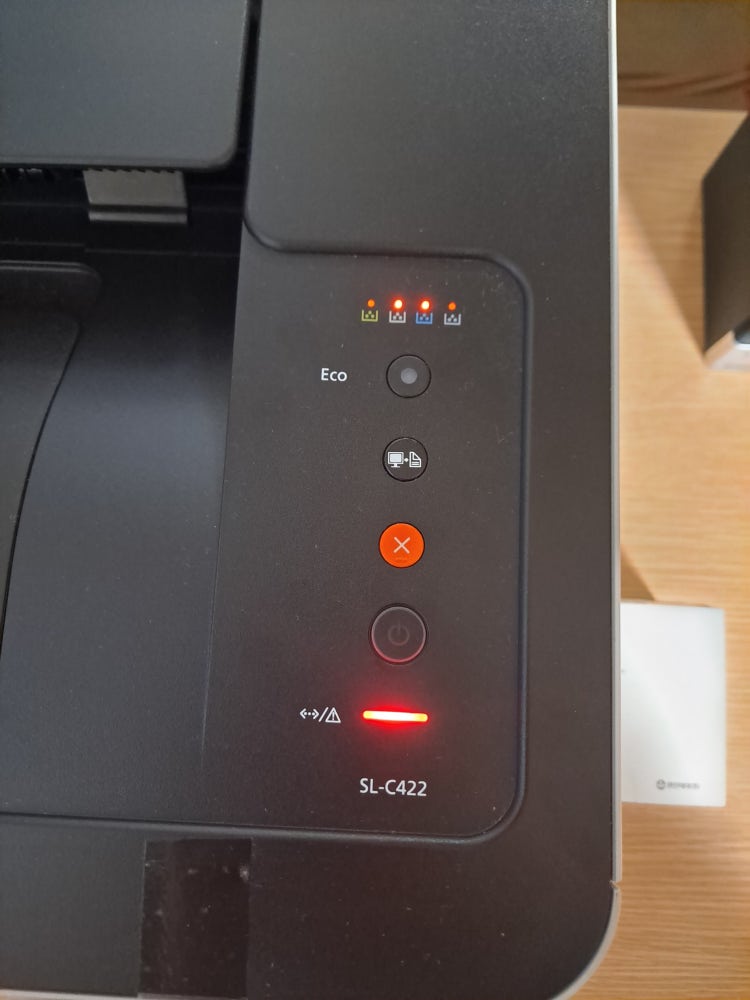 삼성 SL-C422 프린터 문제 해결 : 지식iN