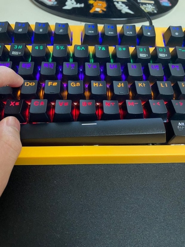 앱코 해커 k660프리미엄 불량 질문 : 지식iN