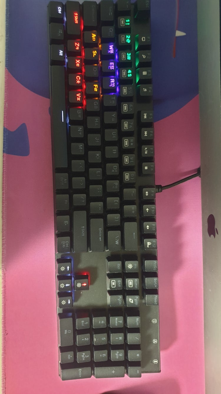 앱코 해커k640 LED : 지식iN