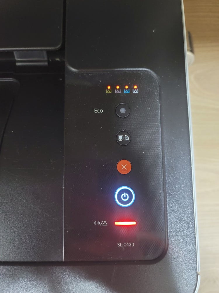 SL-C433 고장원인 좀 알 수 있을까요 : 지식iN