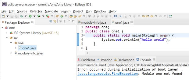 java 초기 설정 문제 eclipse 도와주세요 : 지식iN