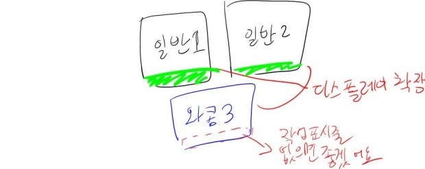 다중모니터 (듀얼?쓰리모니터?) 작업표시줄 문제 : 지식iN