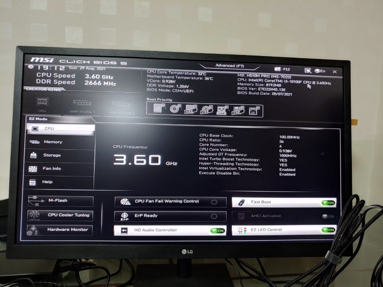 Msi click bios 5 (내공500) : 지식iN