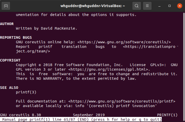 리눅스 man 3 printf가 안되요 ㅠㅠ : 지식iN