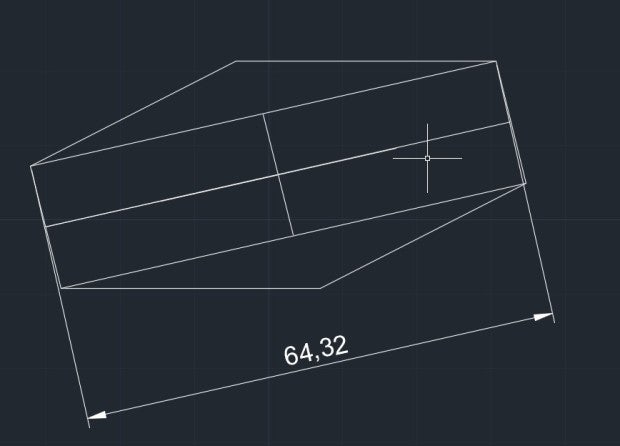 오토캐드 정렬(DIMALIGNED) 치수표기 질문입니다. : 지식iN
