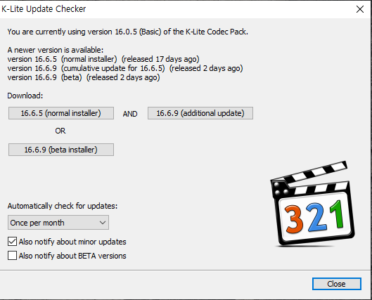 K-Lite Update Checker 라고 뜨는데 뭐죠?(사진) : 지식iN