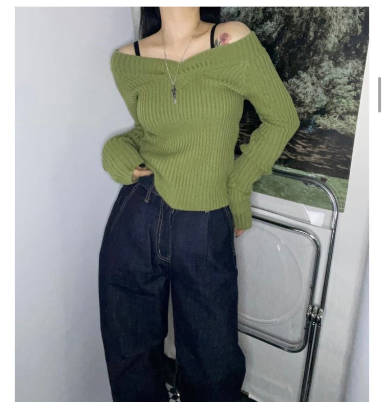 어깨넓은여자 오프숄더 지식in