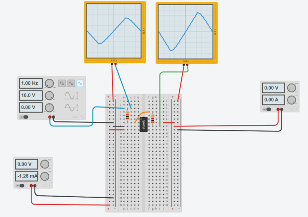 op-amp ramp signal : 지식iN
