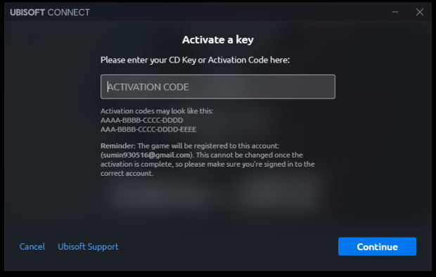 ubisoft activate a key 어케하나요 : 지식iN