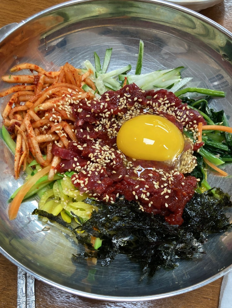육회비빔밥에 밥안먹으면 칼로리 : 지식iN