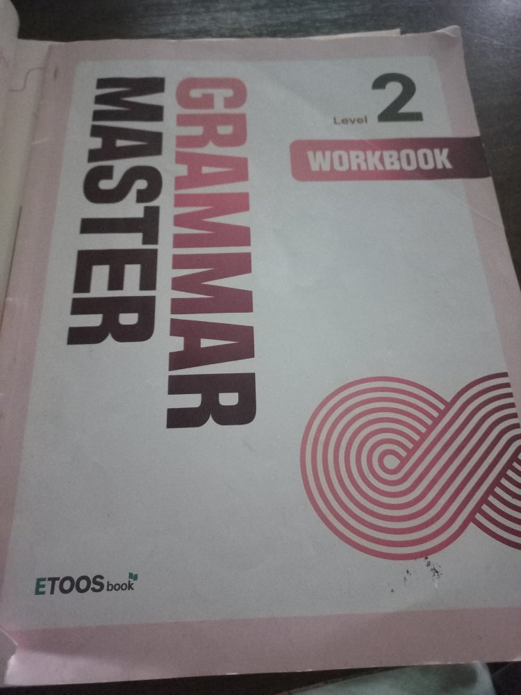 Grammar master level 2 workbook 답지ㅠㅠㅠㅠ : 지식iN