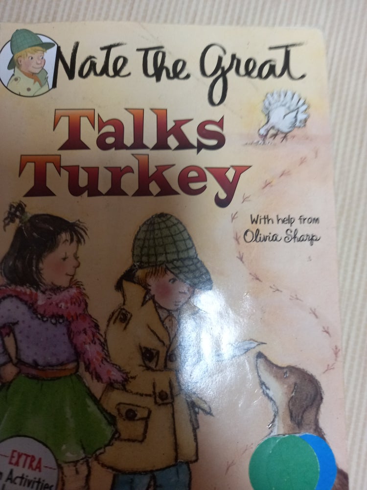 Nate the great Talks Turkey영어로 줄거리 짧게 부탁 : 지식iN