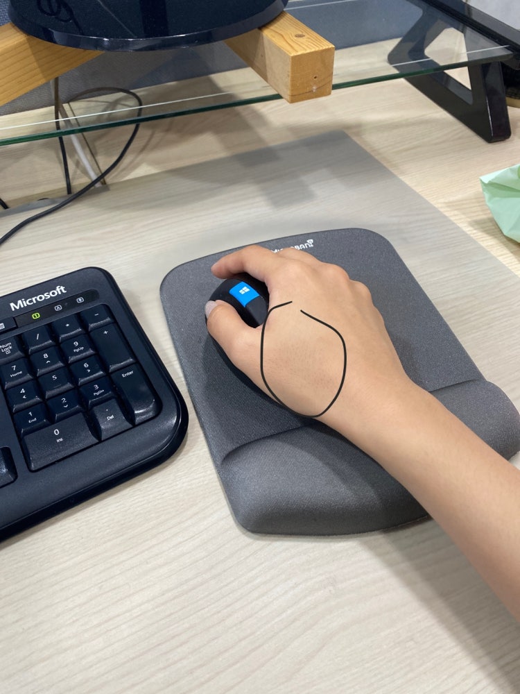 마우스사용시 손가락 통증 : 지식iN