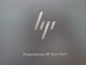 HP 노트북 전원 on 시에 , protected by hp sure start 로고 화면 잠깐 나왔다가 꺼지고 반복 패턴 : 지식iN