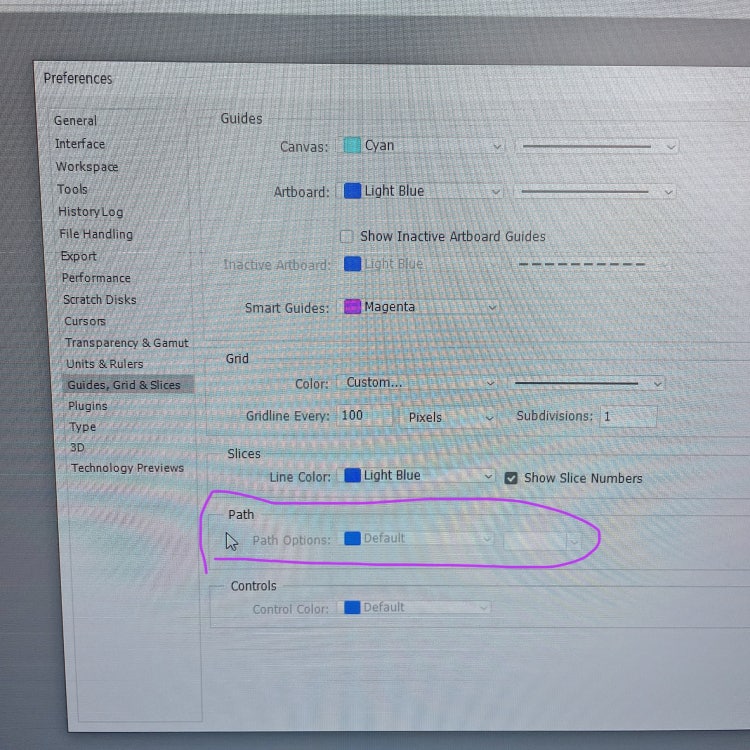 포토샵 path options 변경이 안돼요 : 지식iN