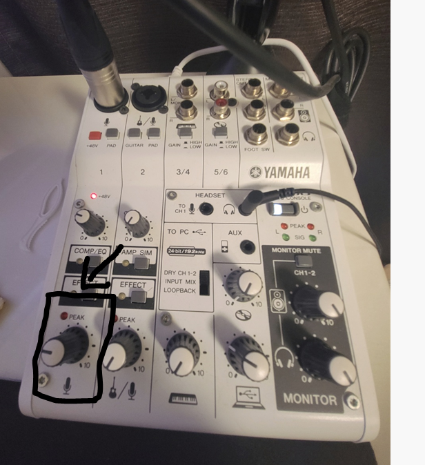 오디오 인터페이스 야마하 AG06 : 지식iN