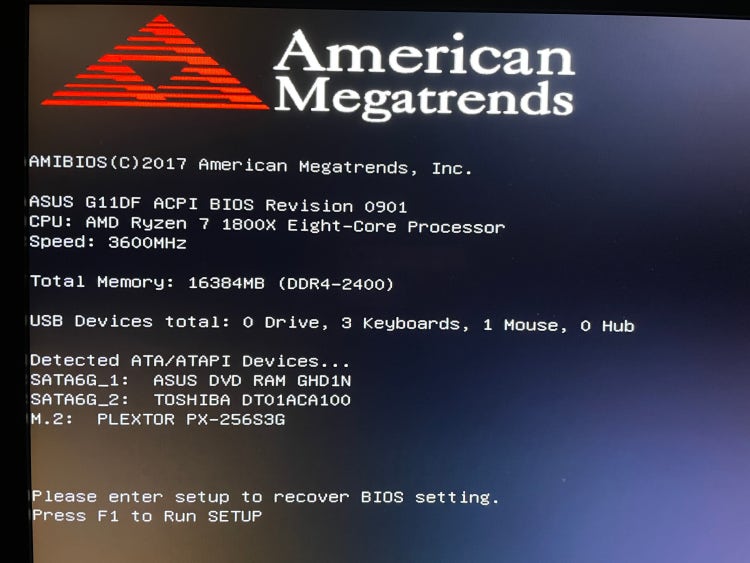 컴퓨터 American Megatrends 뜸 : 지식iN