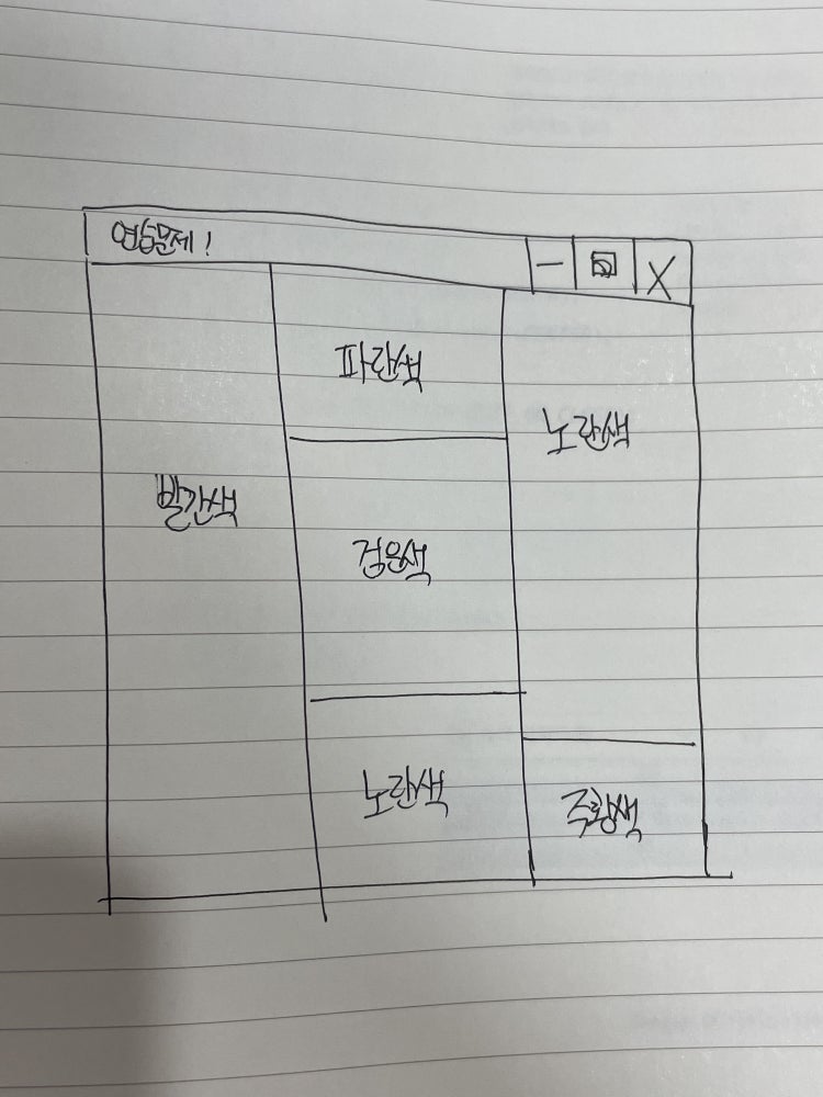자바 Gui 레이아웃 응용 지식in