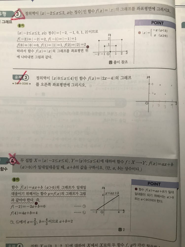 고1 함수 문제 질문 지식in