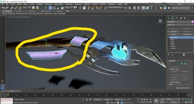 3ds max 질문 오브젝트 분리 : 지식iN