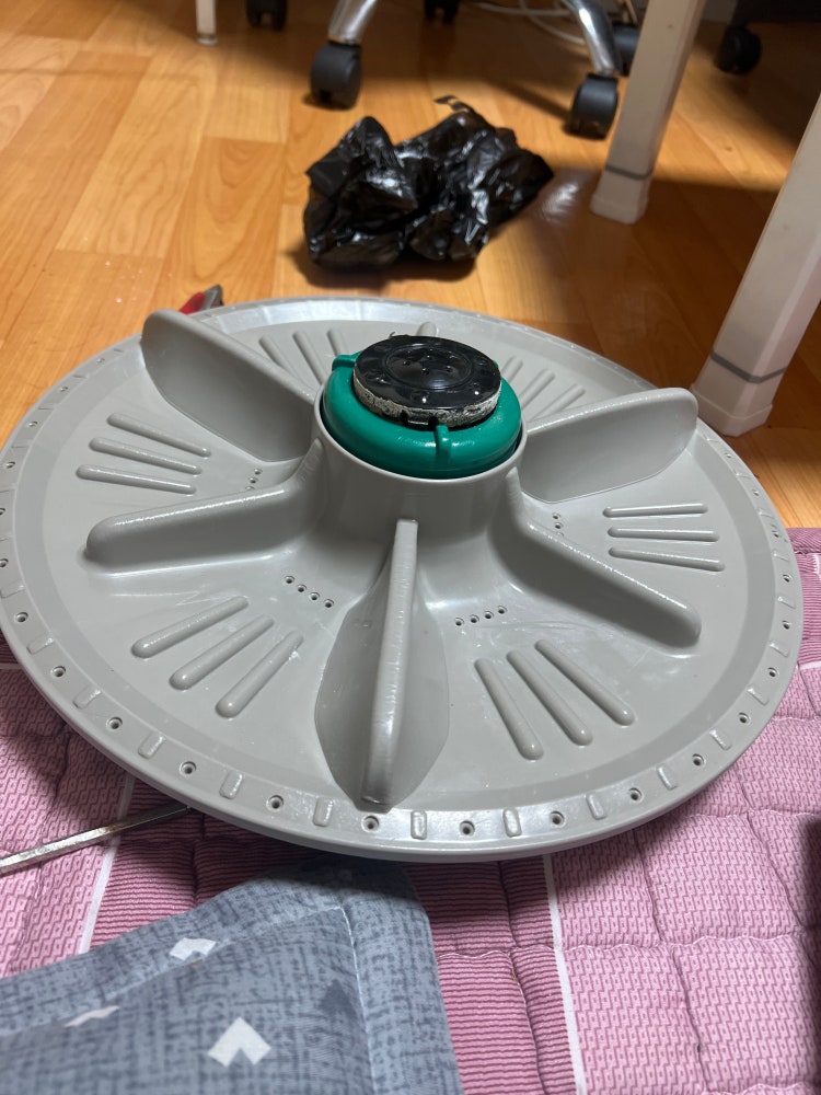 세탁기 회전판 볼트 풀림 : 지식iN