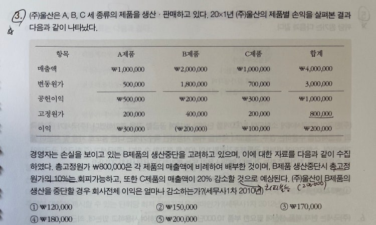 원가회계 문제 풀이 지식in