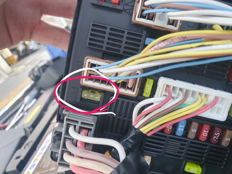 2010 뉴sm5 스마트모터 퓨즈질문 : 지식iN