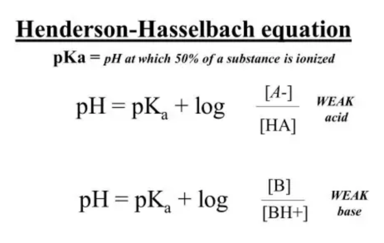 pka 와 pH의 관계식이 어떻게되나요 : 지식iN