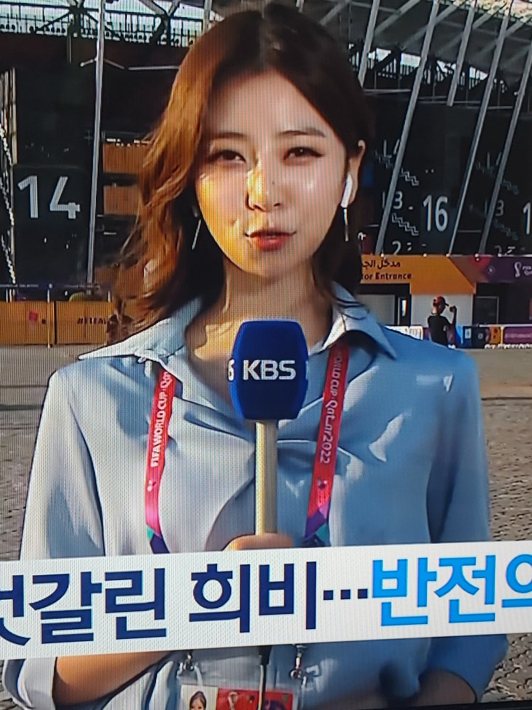 월드컵 리포터? Kbs1 9시뉴스 : 지식iN