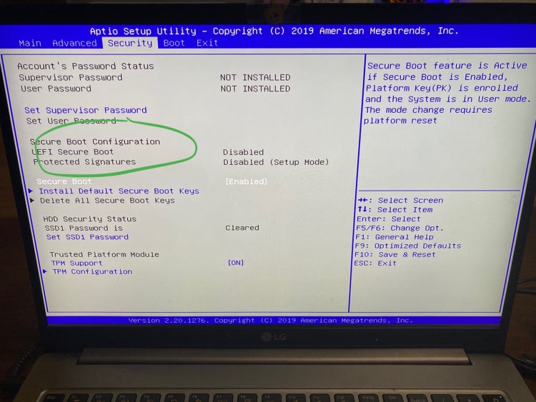 lg노트북 bios : 지식iN
