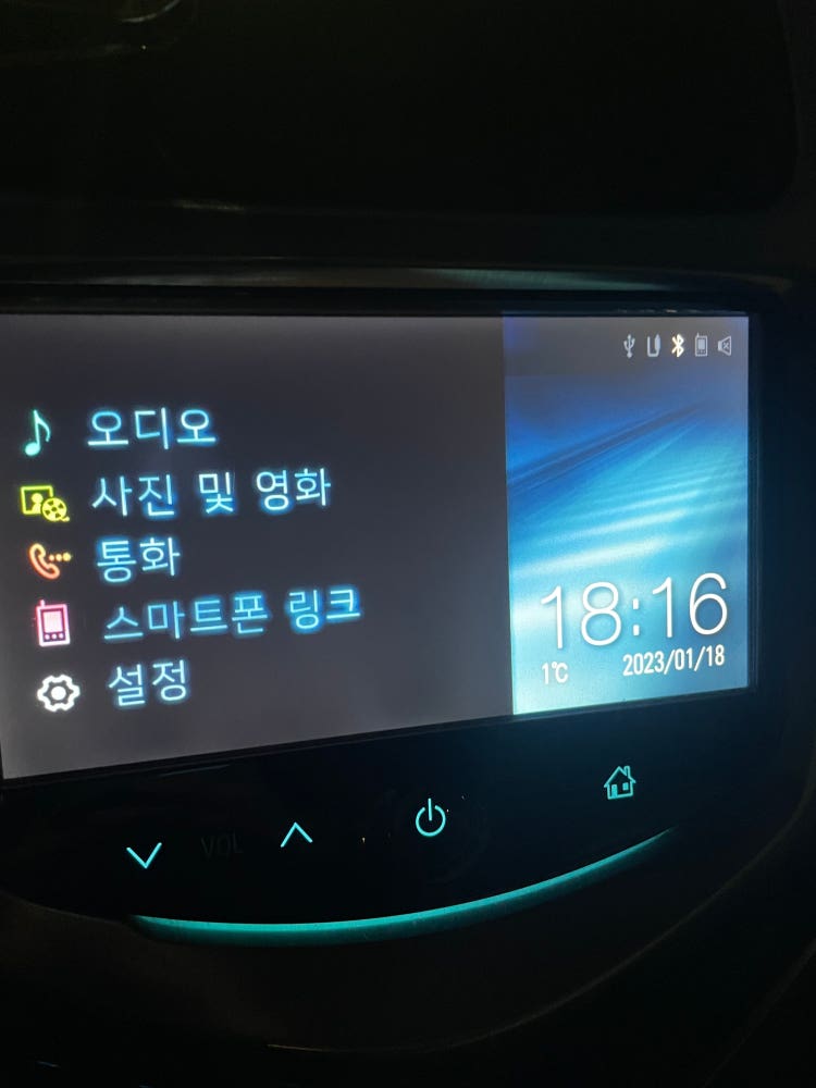 쉐보레 크루즈 마이링크 애플카플레이 지식in