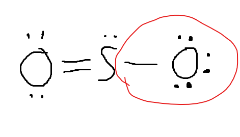 SO2 루이스 구조 옥텟만족 : 지식iN