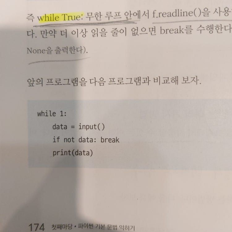 파이썬 프로그램 외부에 저장된 파일 읽기 점프ㅌ 파이썬 174쪽 지식in