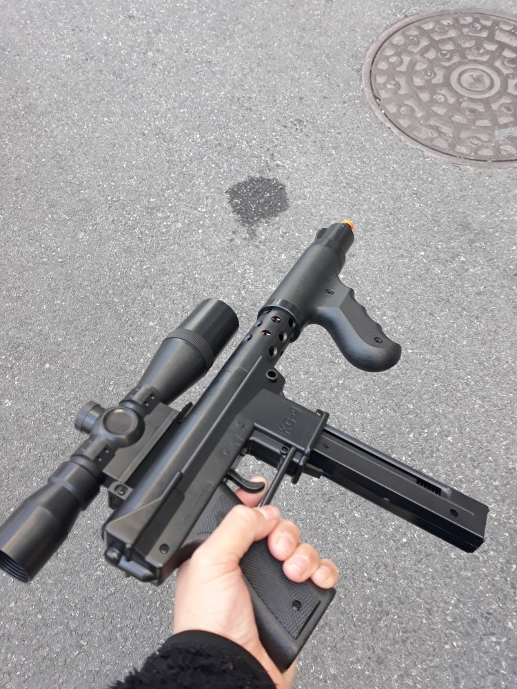 비비탄총 KG-9고장 : 지식iN