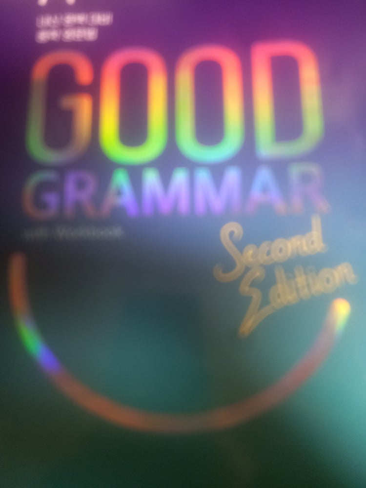 Good Grammar Second Edition Level1 답지좀 알려주세요ㅠㅠ : 지식iN