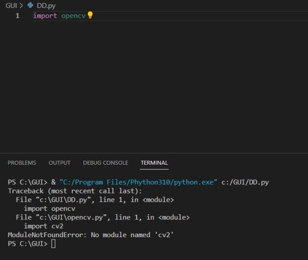 Python Open CV설치에러 : 네이버 지식iN
