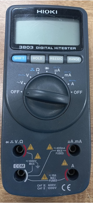 HIOKI 3803 DIGITAL HITESTER 사용법 알려 주세요 : 지식iN