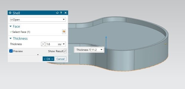 NX UG shell : 지식iN