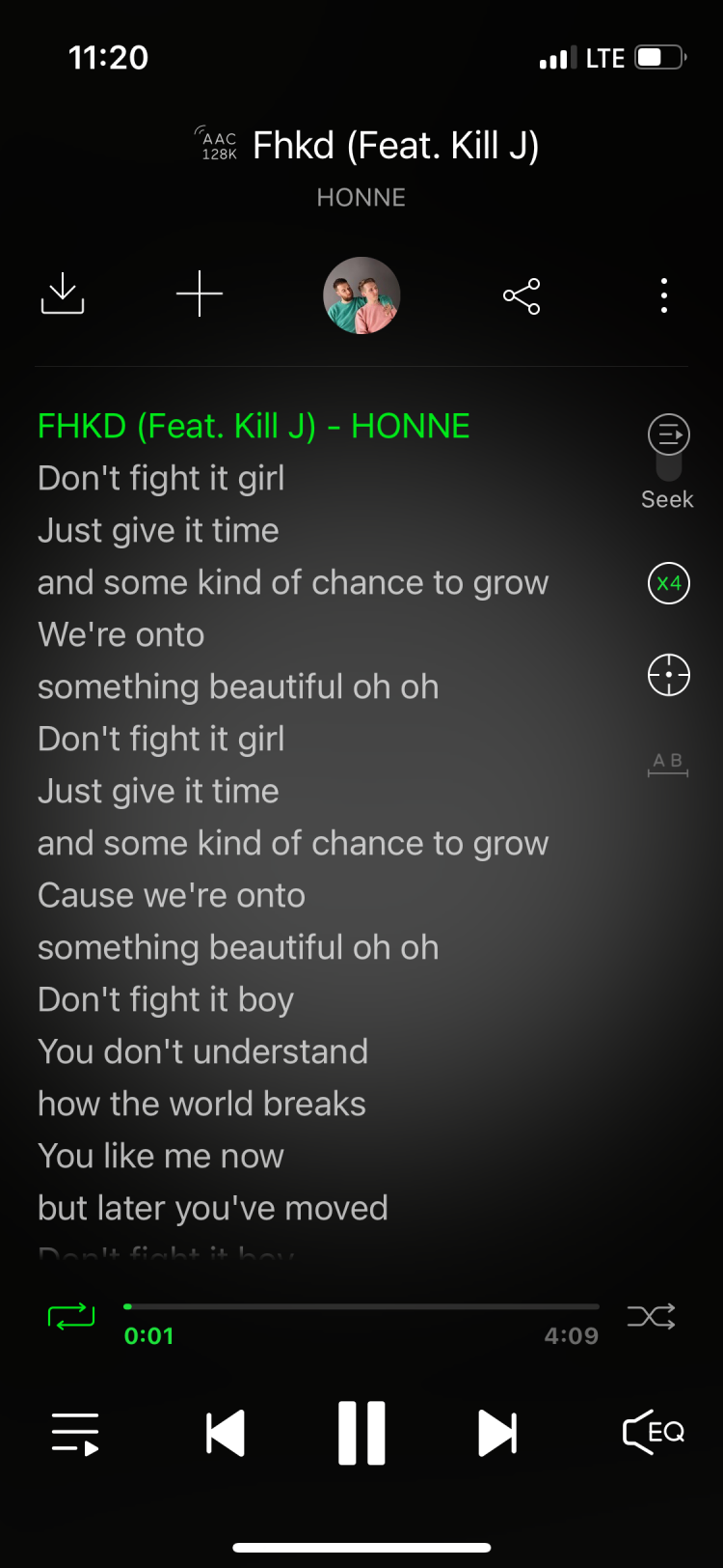 Fhkd(feat.kiil j) 가사해석 : 지식iN