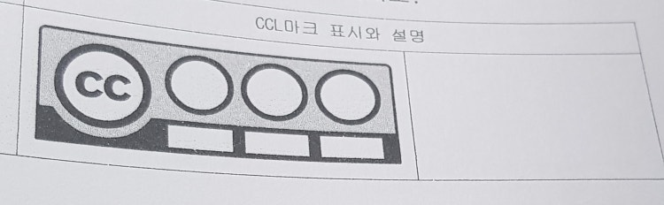 사이버윤리를 주제로 CCL마크 표시와 : 지식iN