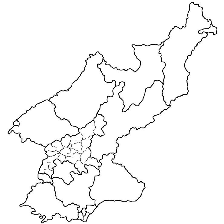 북한 백지도 : 지식iN