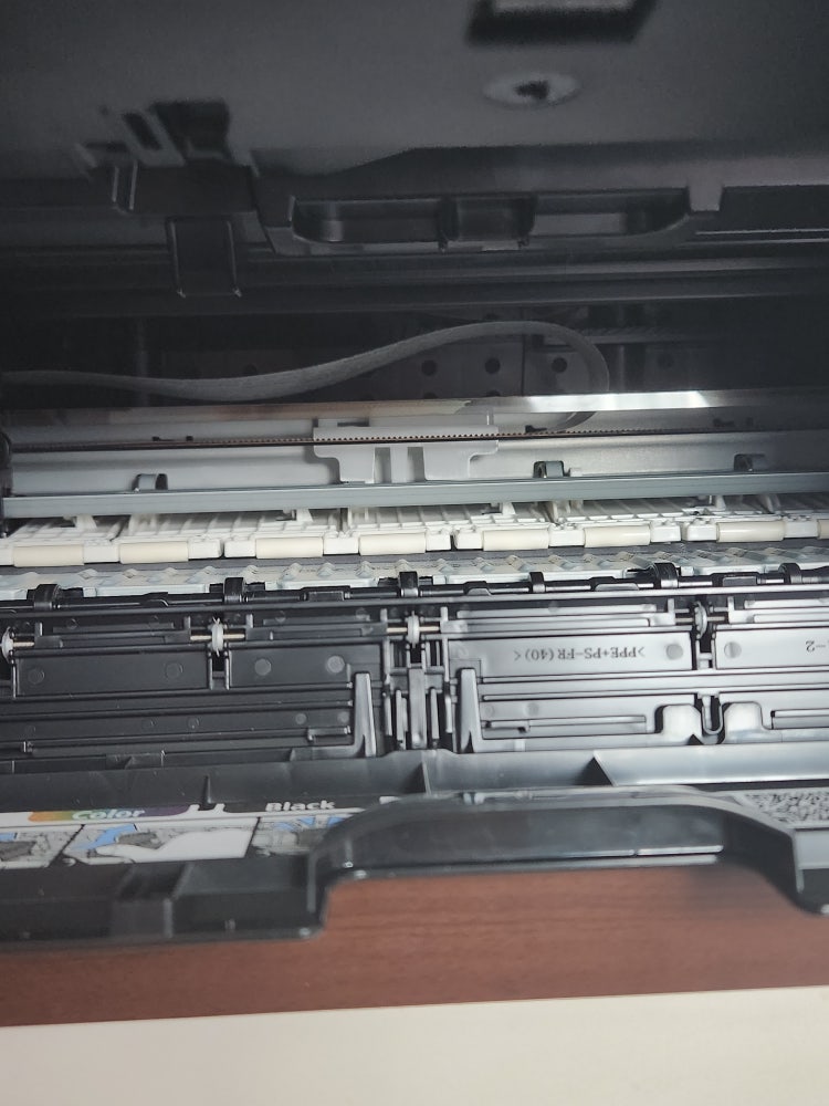 캐논 MG3000 프린터 잉크 넣는 곳. : 지식iN