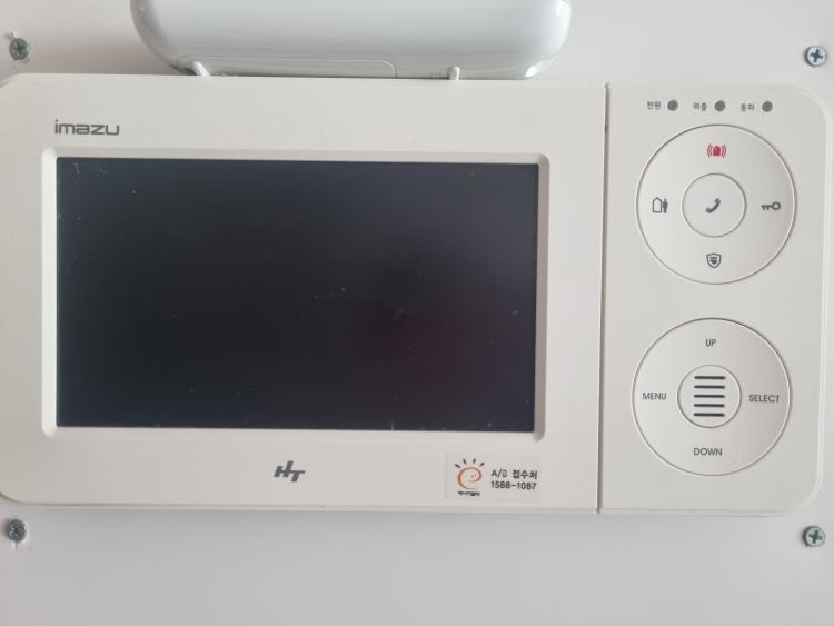 imazu 인터폰 전원 안들어와요. : 지식iN